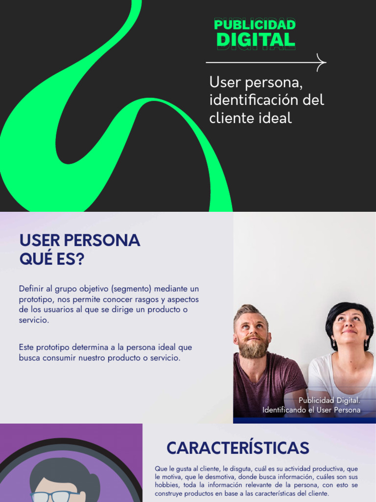 User Persona | PDF | Publicidad | Usuario (informática)
