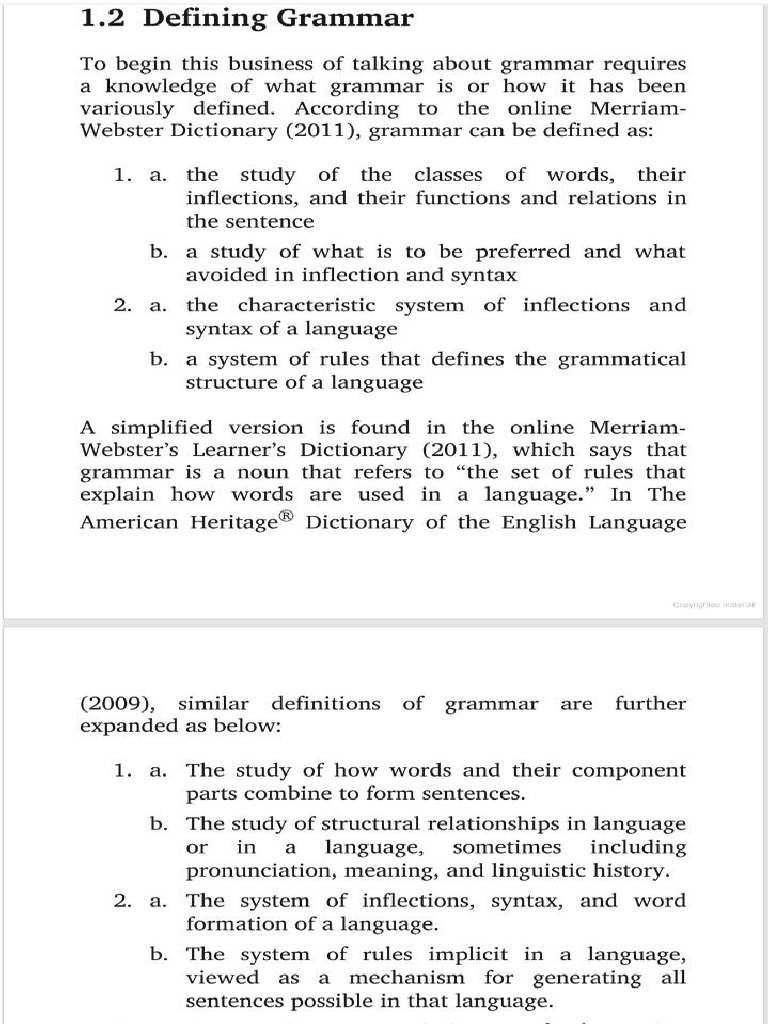 Types of Grammar-1 | PDF