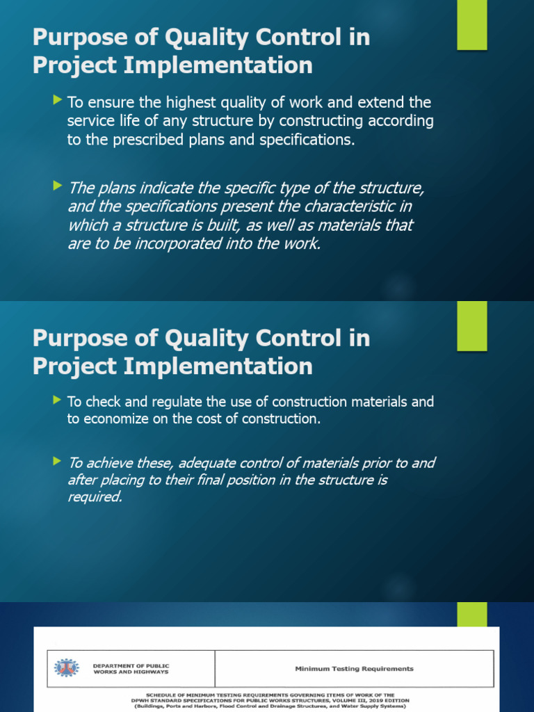 Project Implementation | PDF | Concrete | Materials