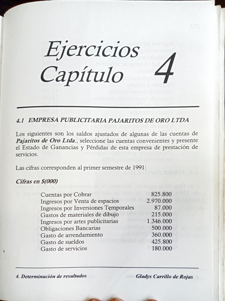 Ejercicios Cap 4 | PDF