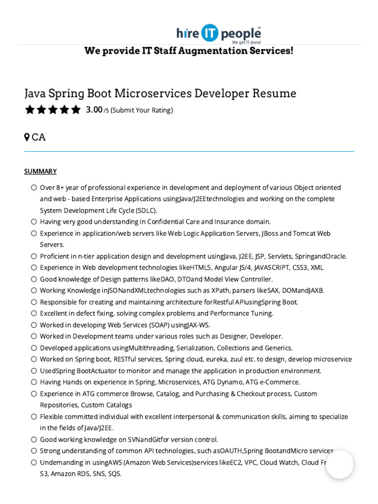 core java | PDF | Web Service | Spring Framework