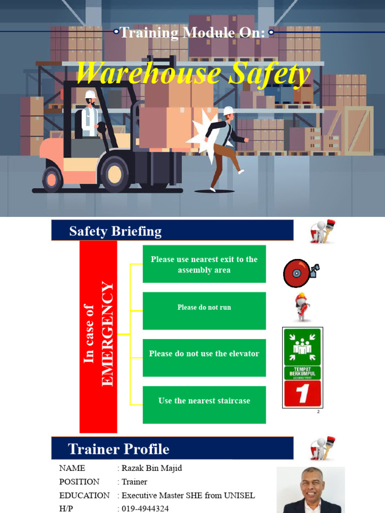 Training Warehouse Safety | PDF