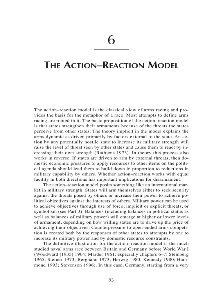 Action-Reaction | PDF | Deterrence Theory | Crime & Violence