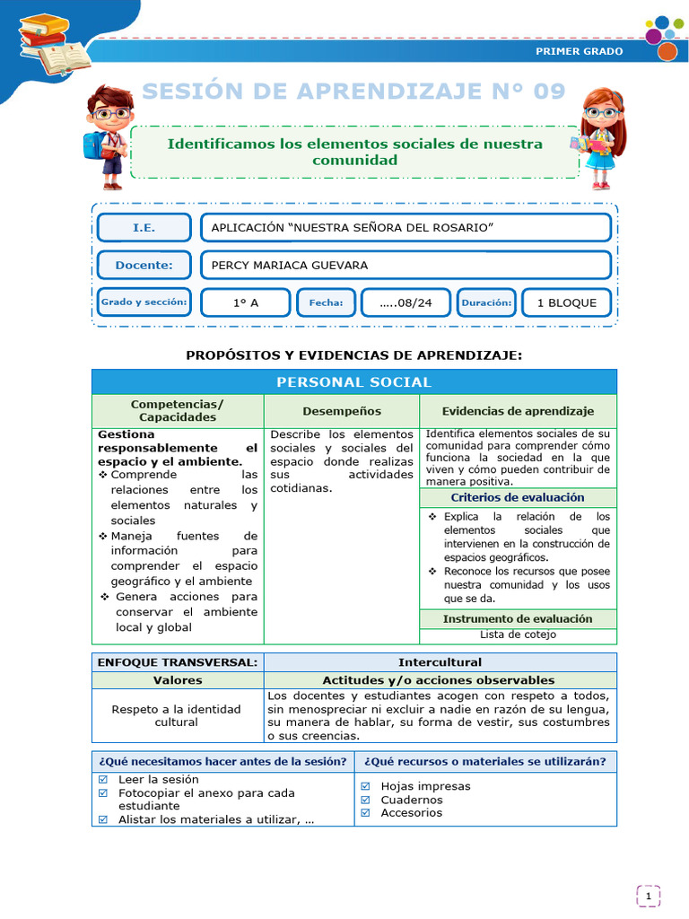 Sesiones de Aprendizaje - Semana 2 - UD VI - Editora Quipus Perú | PDF | Evaluación | Aprendizaje