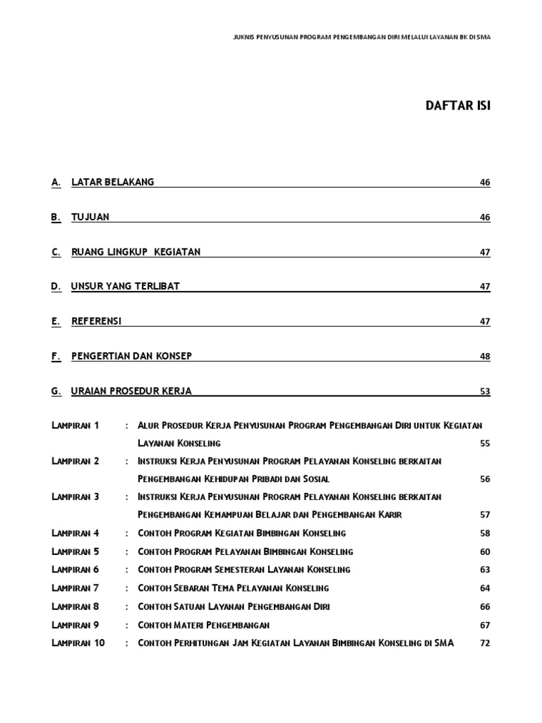 13-Juknis-Pd - Layanan-Konseling Isi-Revisi 0104 | PDF