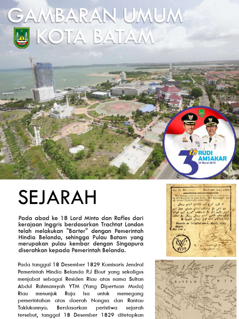 Gambaran-Umum-Kota-Batam-2019-Update-Jan-2020 | PDF