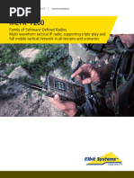 L3harris RF 7850m HH Multiband Networking Handheld Radio Datasheet Cs ...