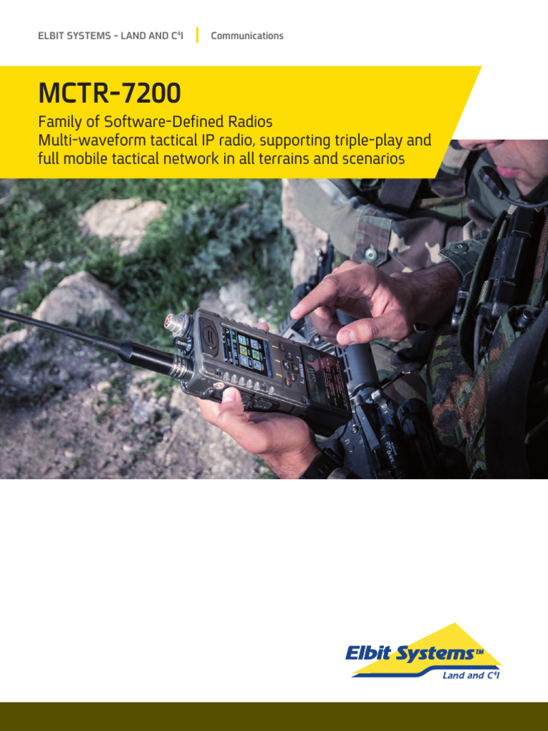 MCTR 7200 Family | PDF | Wireless Ad Hoc Network | Radio