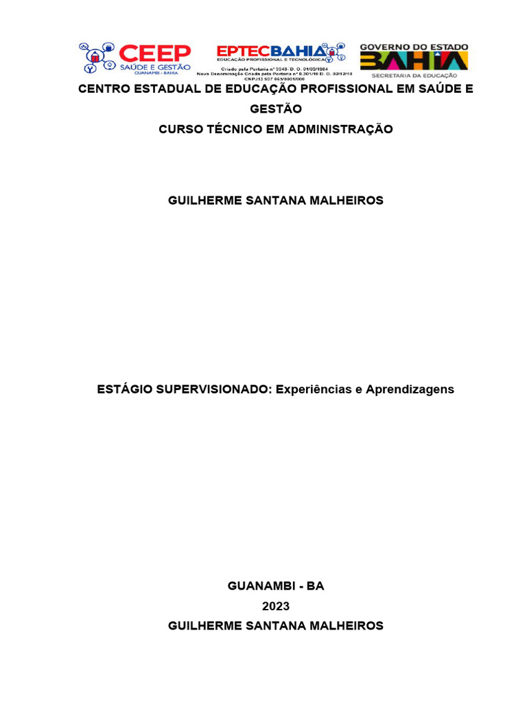 Modelo de Relatorio Ceep 2023 (1) (2) (1) | PDF | Governo