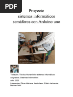 Laboratorio 2 Diseño de Un Sistema Semafórico Con Arduino y 6 LEDs en Tinkercad | PDF | Diodo ...