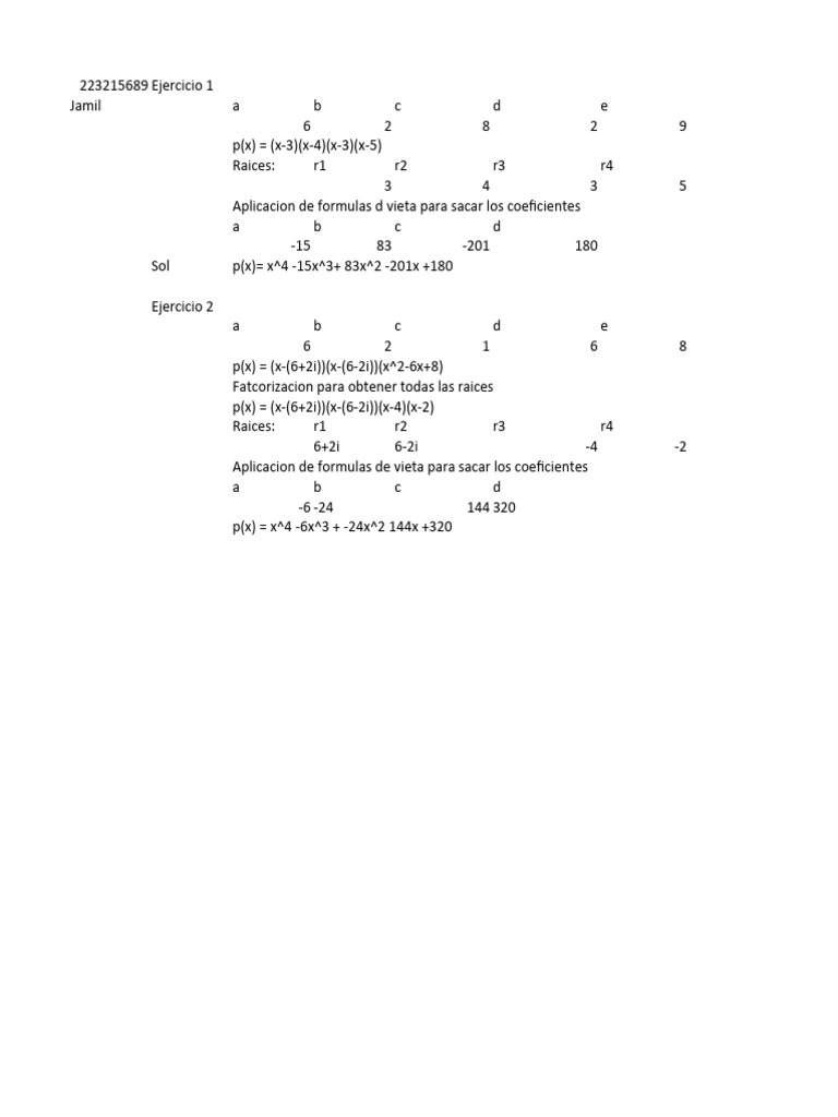 Tarea H 3 Avance PDF Matem tica Elemental An lisis Num rico