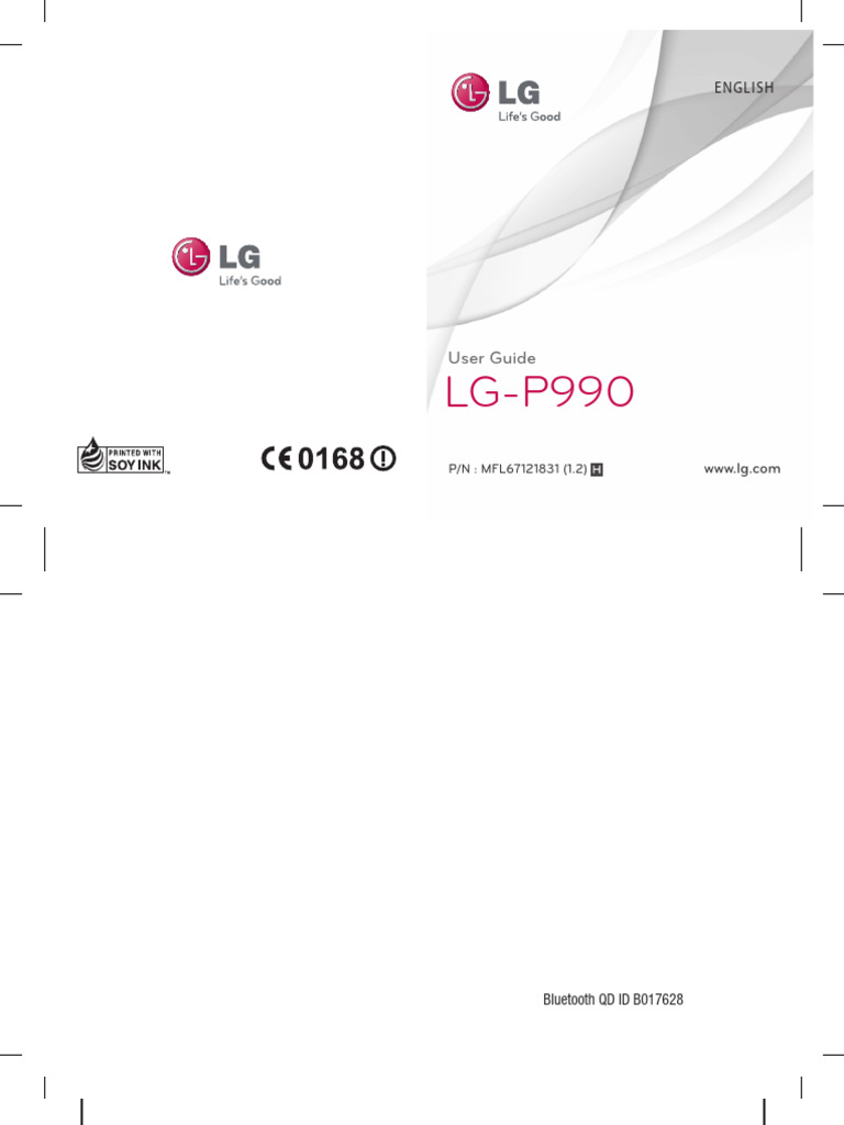 LG-P990 AUS 111031 1.2 Printout | PDF | Usb | Wi Fi