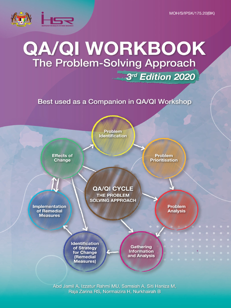 QAQI Workbook 3rd Edition | PDF | Quality Assurance | Health Care