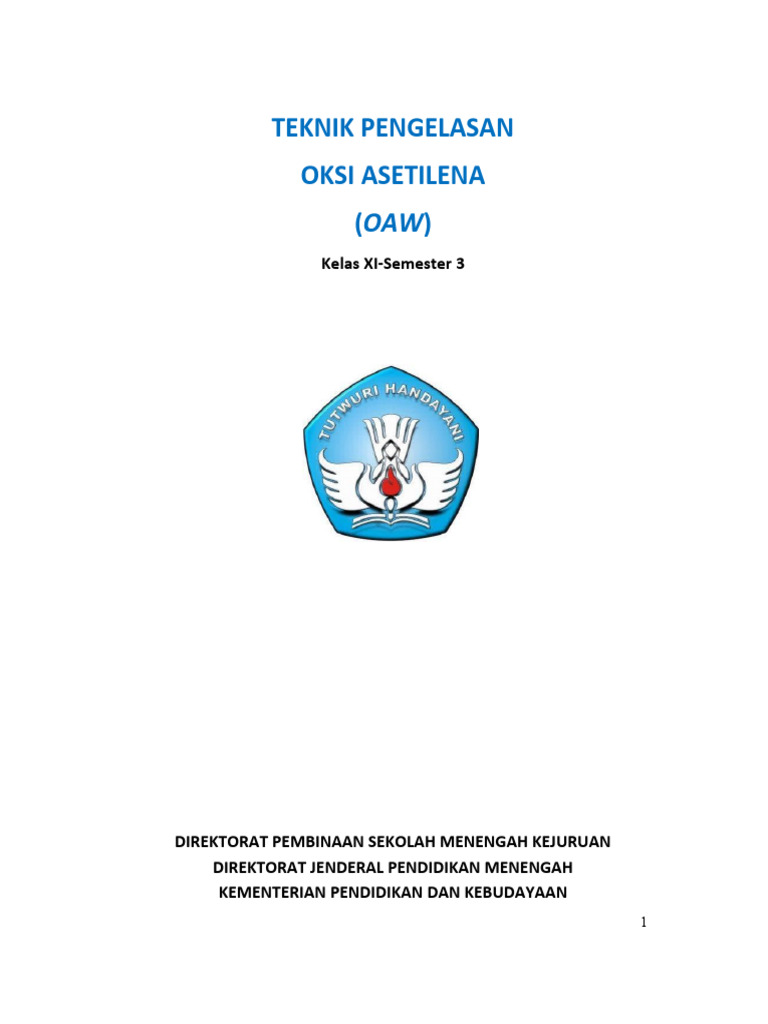 Teknik Pengelasan Oksi Asetilena Oaw | PDF