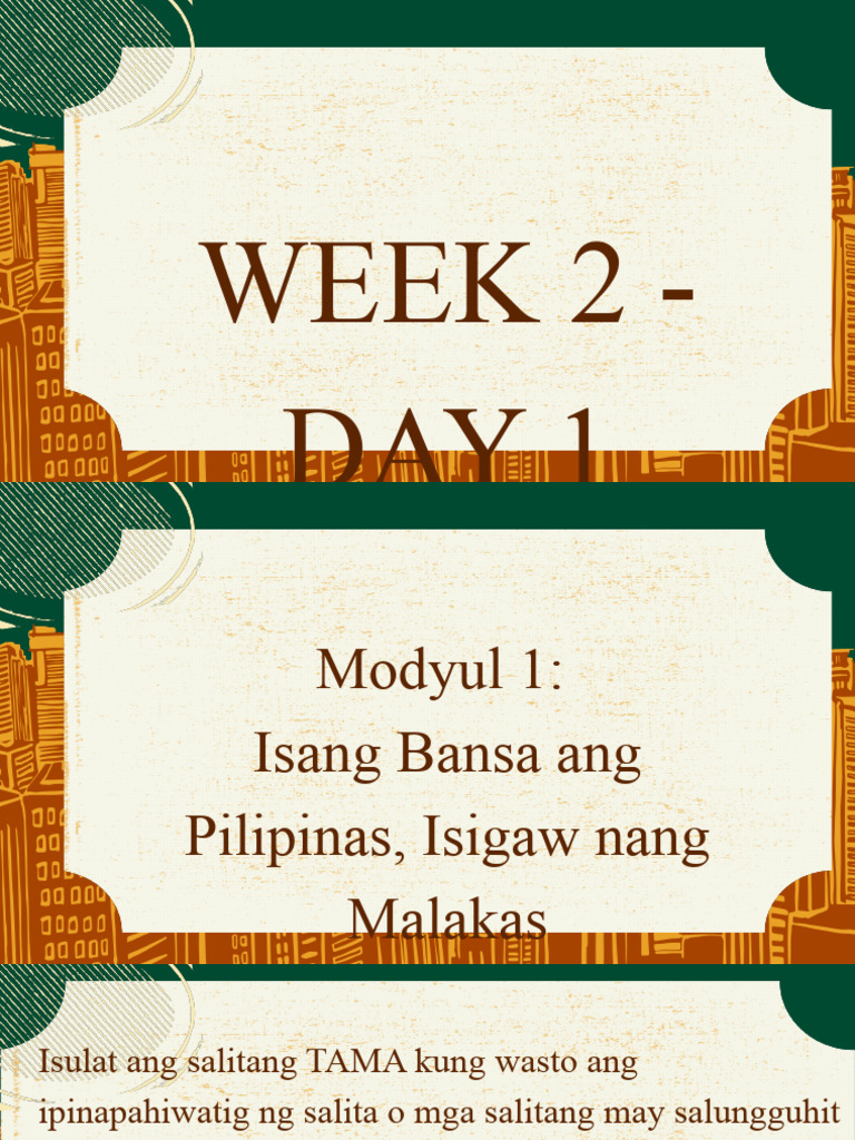 Week 2 - Day 1 | PDF