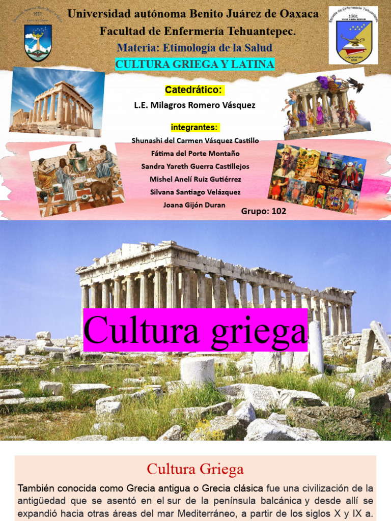 Etimología Griego y Latin-Equipo 1 | PDF | Antigua Grecia | latín