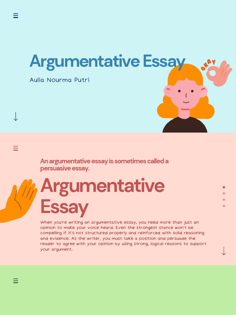 Argumentative Essay | PDF | Essays | Argument