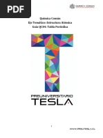 Filas Horizontales en la Tabla Periódica | PDF | Elementos químicos | Ion