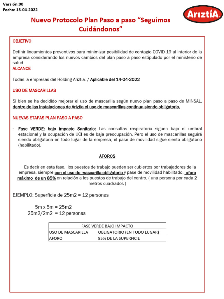 Protocolo PASO A PASO ABRIL 2022 | PDF | Medicina | Especialidades Medicas