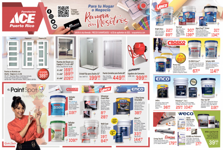 ACE Shopper Septiembre 2023 P1 y Flap | PDF