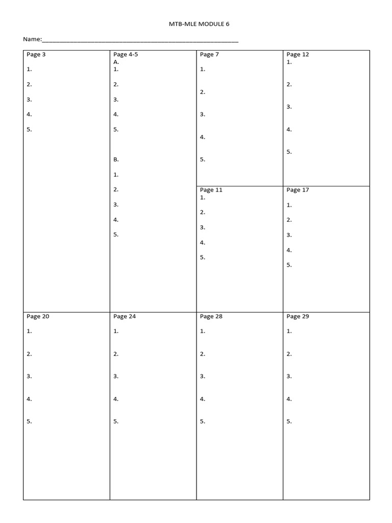 Module 6: Multidisciplinary Guide | PDF