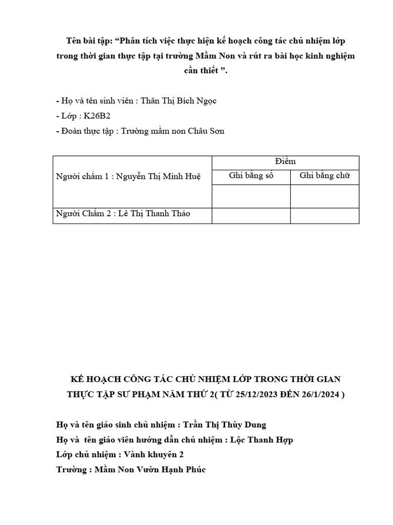 Lập KHCN DUNG | PDF