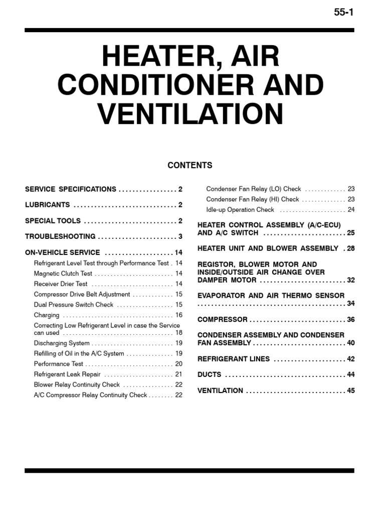 Heater, Air Conditioner and Ventilation | PDF | Air Conditioning ...