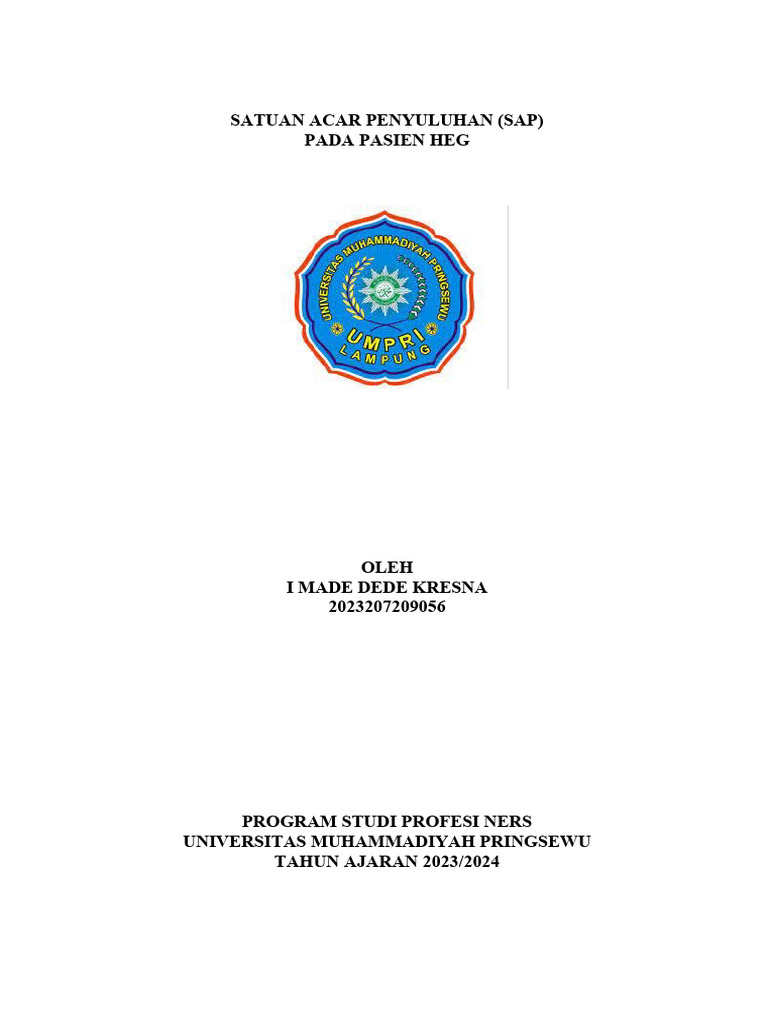 Sap Heg - I Made Dede Kresna | PDF | Kesehatan Holistik