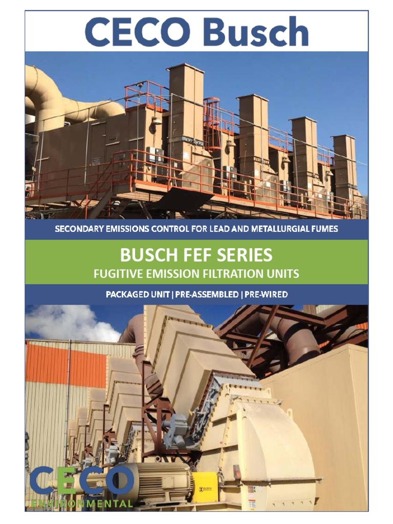 Busch-FEF | PDF | Duct (Flow) | Building Engineering