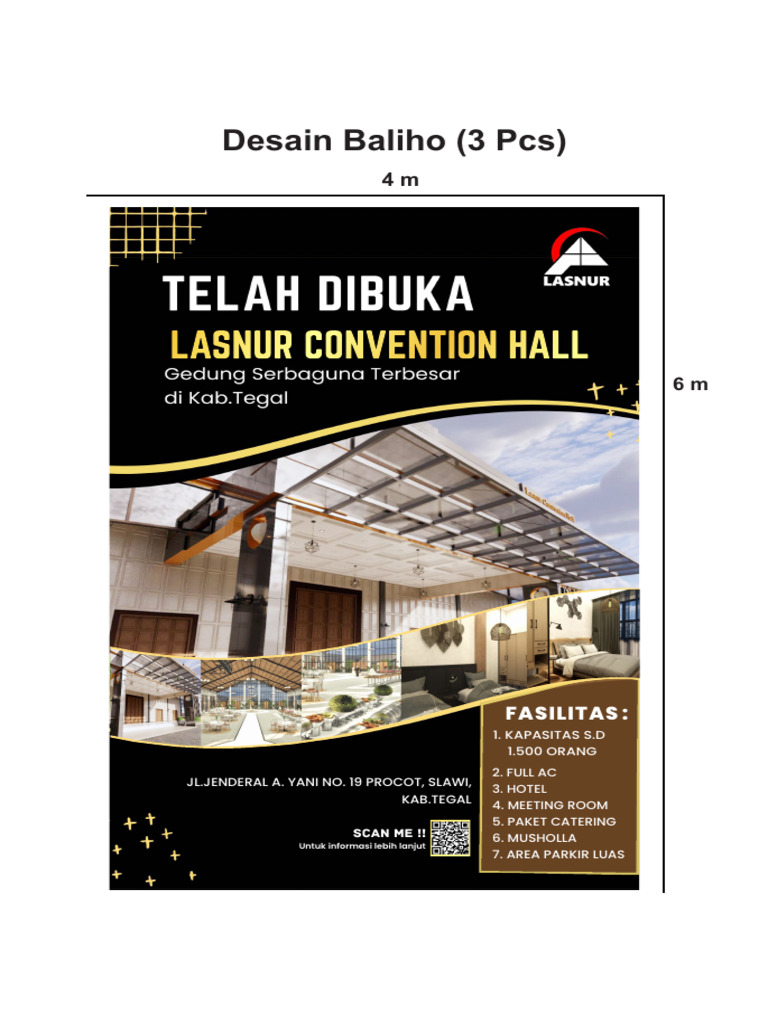 Desain Baliho untuk Acara di Tegal | PDF