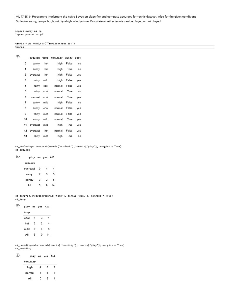 ML r20 Task 6 (Nba) .Ipynb Colab | PDF | Statistics | Probability