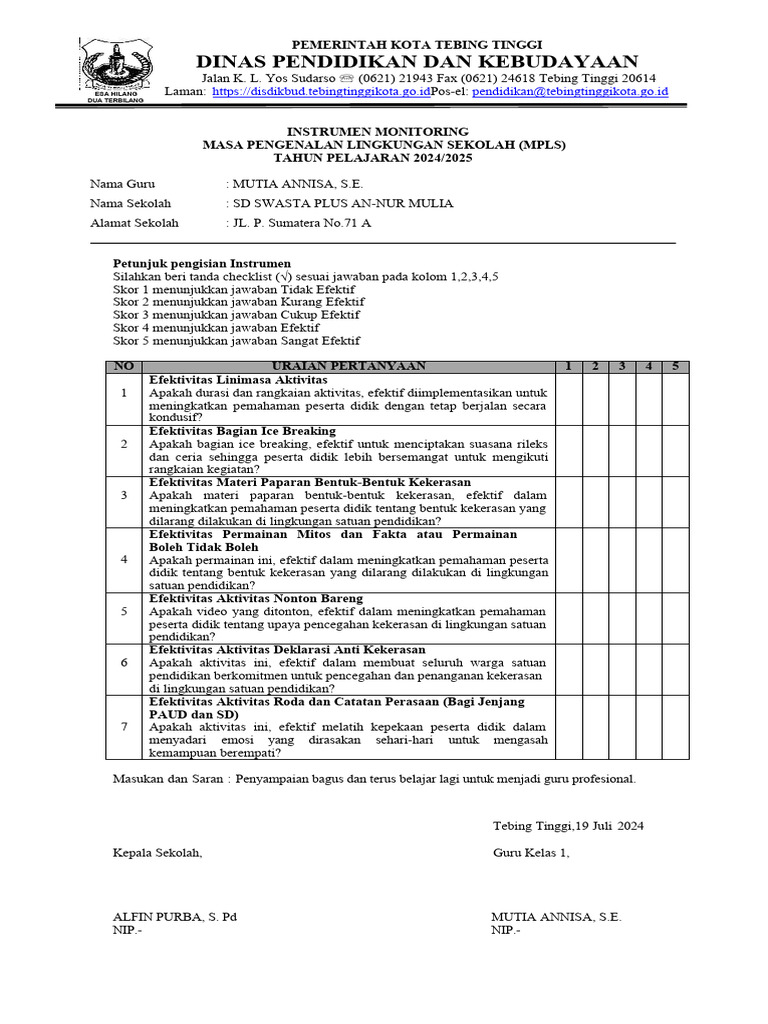 Instrumen Monitoring MPLS | PDF