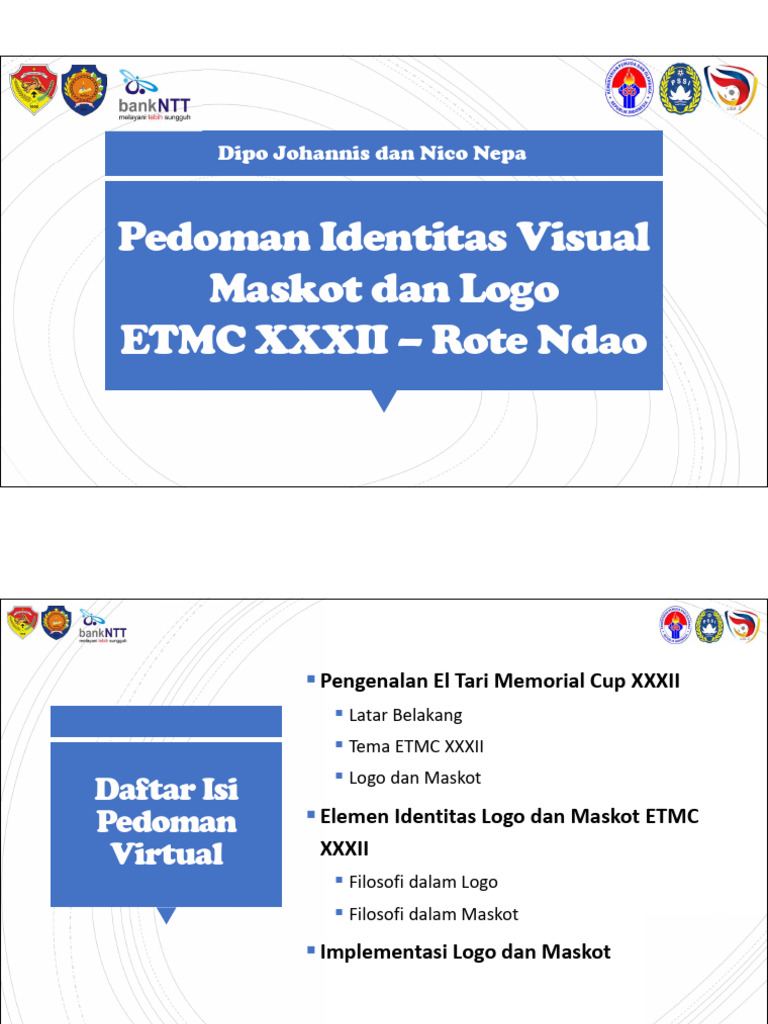 PDF Presentasi Logo Dan Maskot ETMC XXXII | PDF