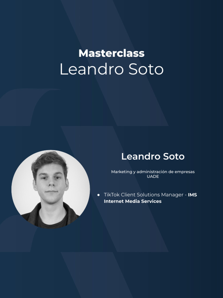 TikTok Leandro | PDF | Marca | Medios de comunicación en masa