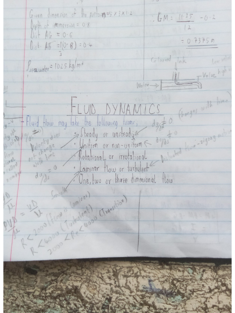 Fluid Dynamics 2 | PDF