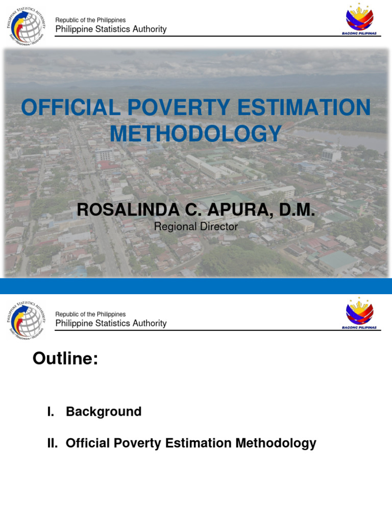 Official Poverty Estimation Methodology | PDF | Poverty | Poverty ...