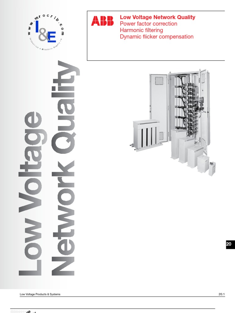 ABB Low Voltage Network Quality, Harmonic Filtering, Dynamic Flicker ...