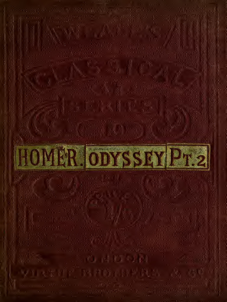 The Odyssey 7-12 - Homer | PDF | Ancient Greek Literature