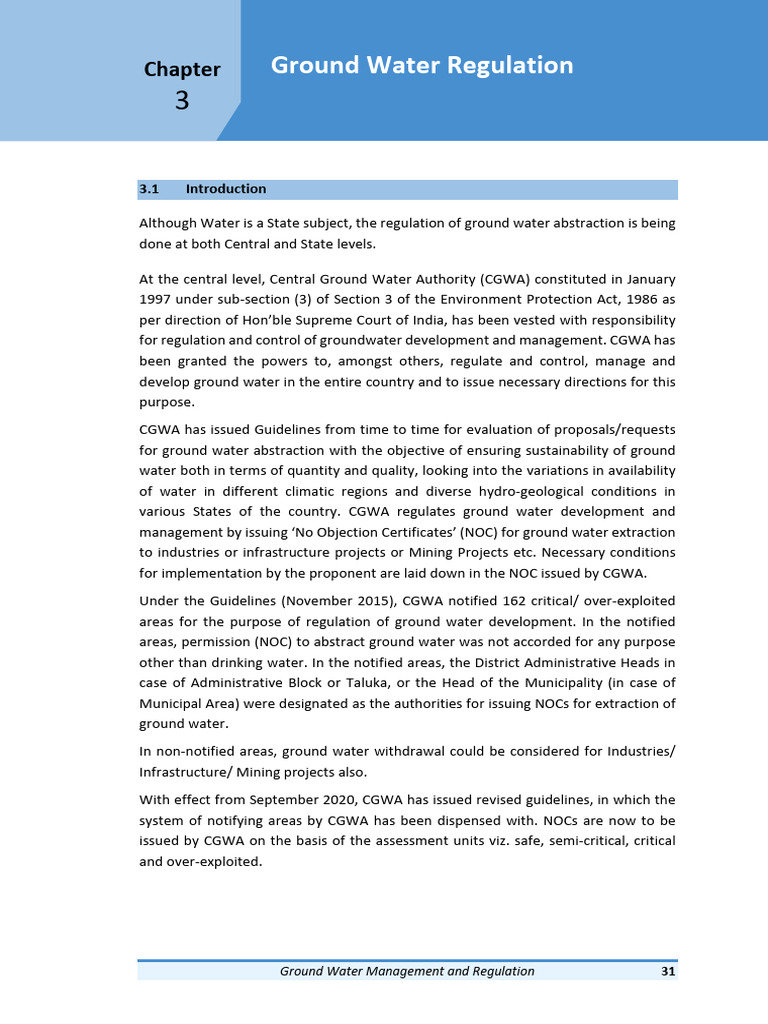 7 Chapter-3 Ground Water Regulation-061c19df36dee12.85603692 | PDF ...