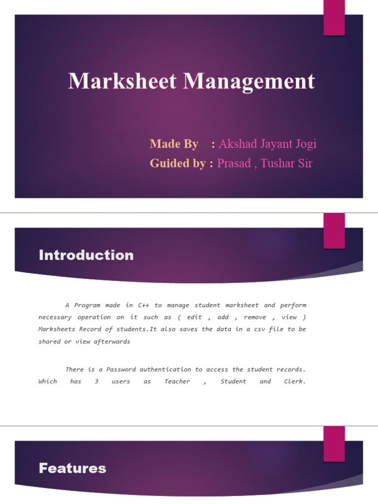 Marksheet Management | PDF | Comma Separated Values | Password