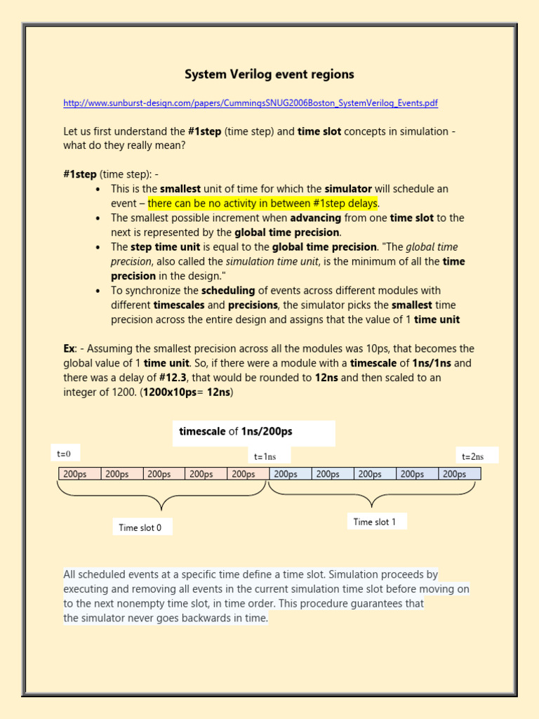 SV Simulation Event Regions | PDF | Computer Programming | Computing
