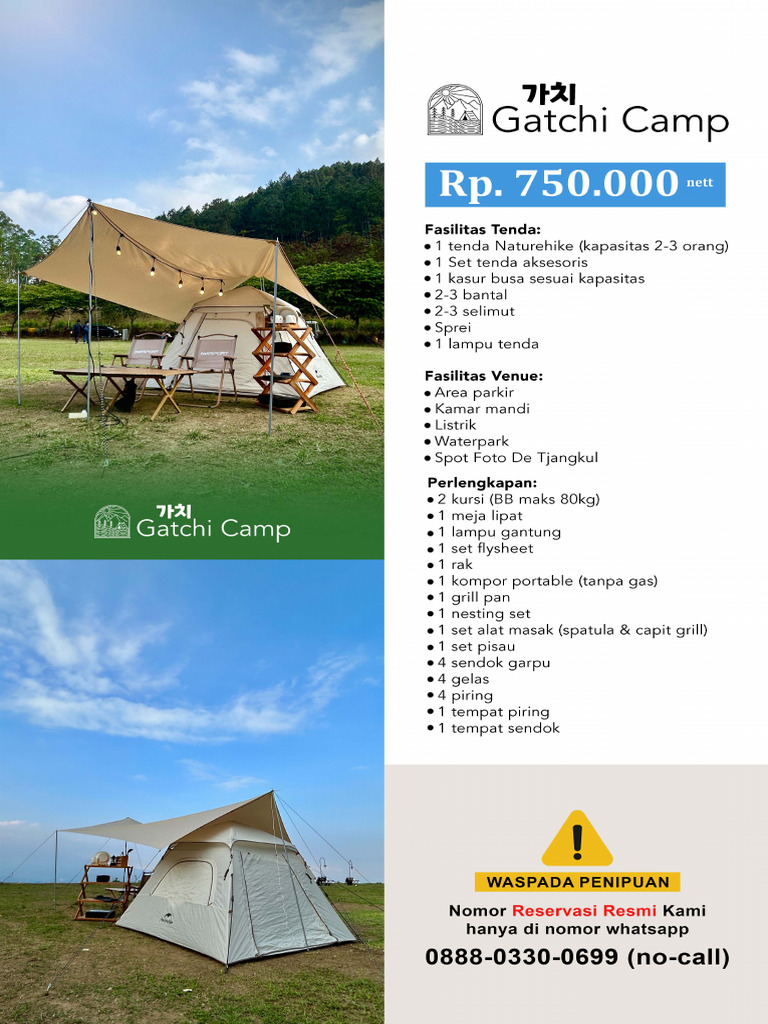 Kusuma Agrowisata-Paket Glamping | PDF