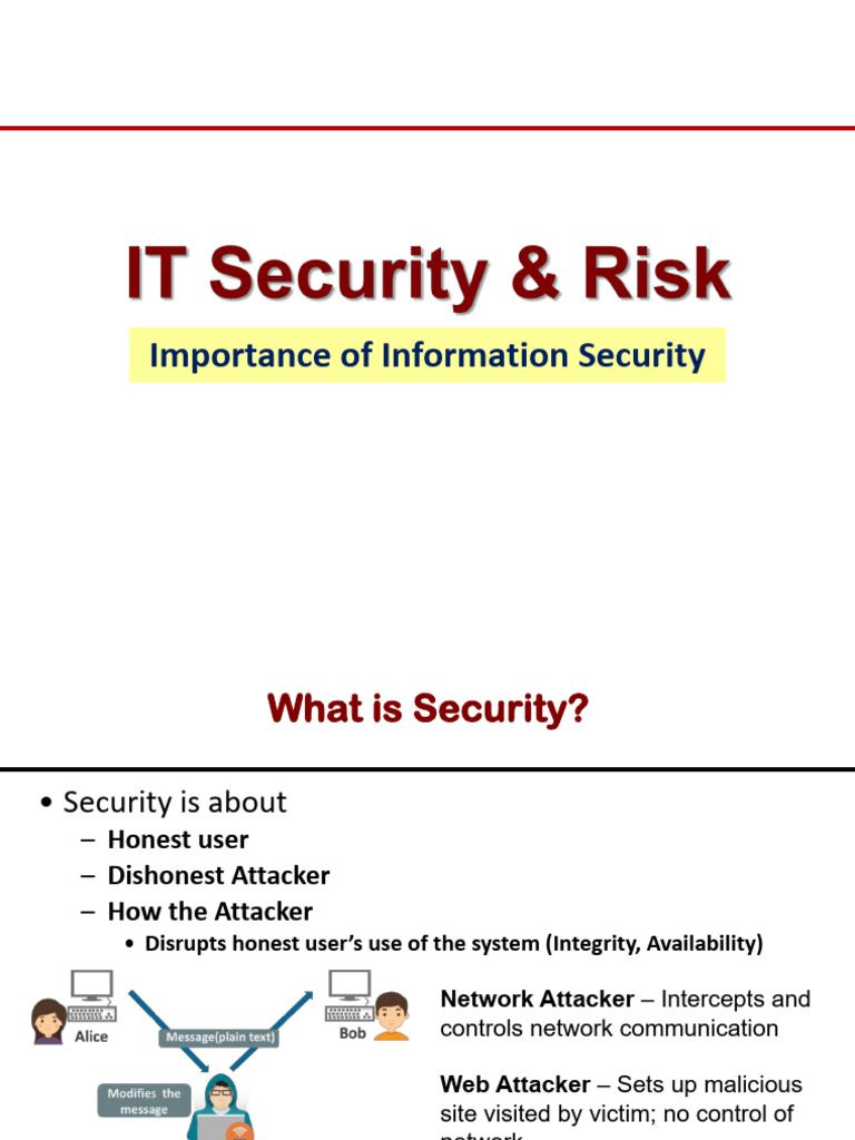 Understanding Information Security Threats | PDF | World Wide Web | Internet & Web