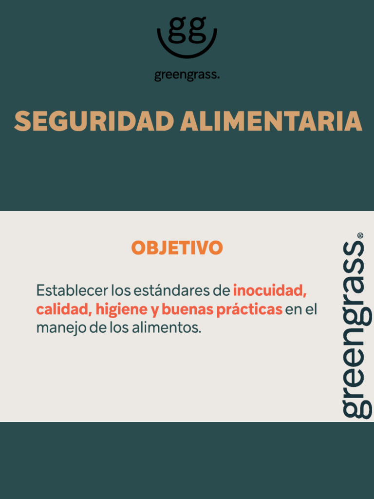 Guía de Seguridad Alimentaria | PDF | Alimentos | Seguridad alimenticia