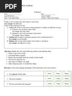 Noun Worksheet Grade 9 | PDF | Verb | Adjective