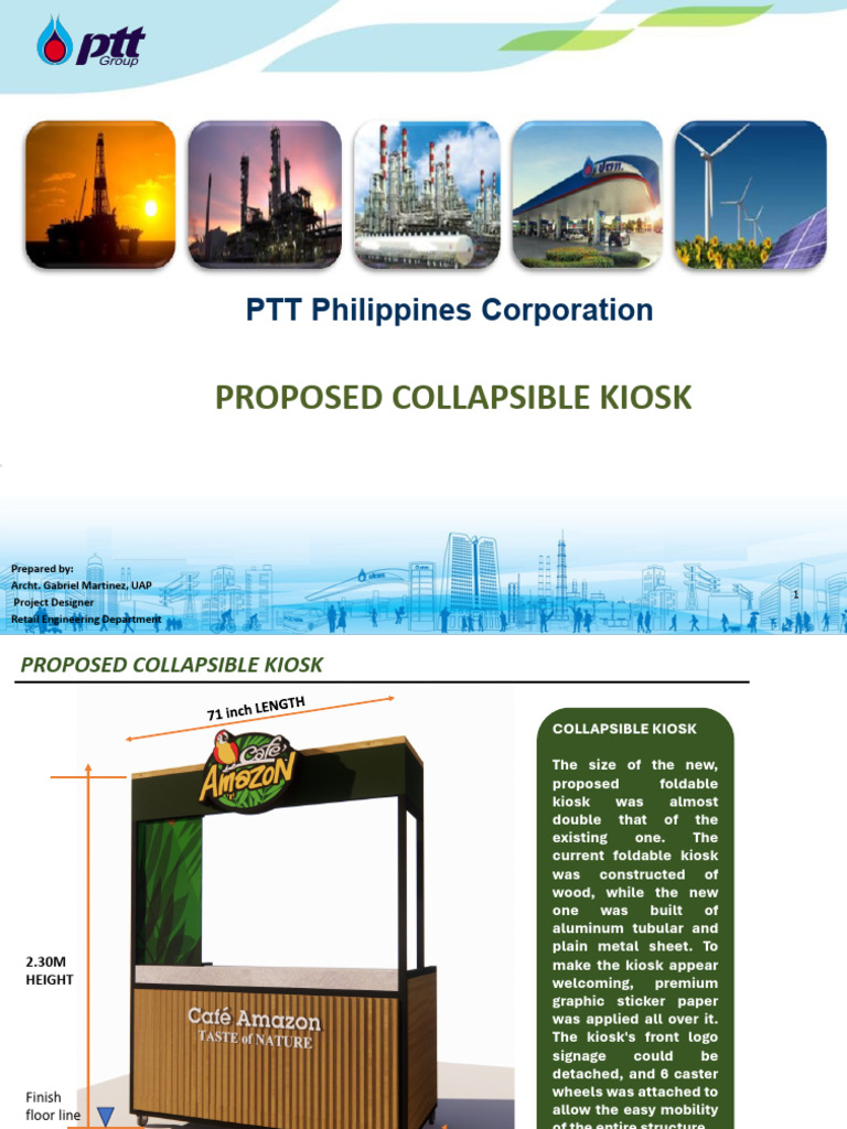 Proposed Collapsible Kiosk Design | PDF | Vehicles | Car
