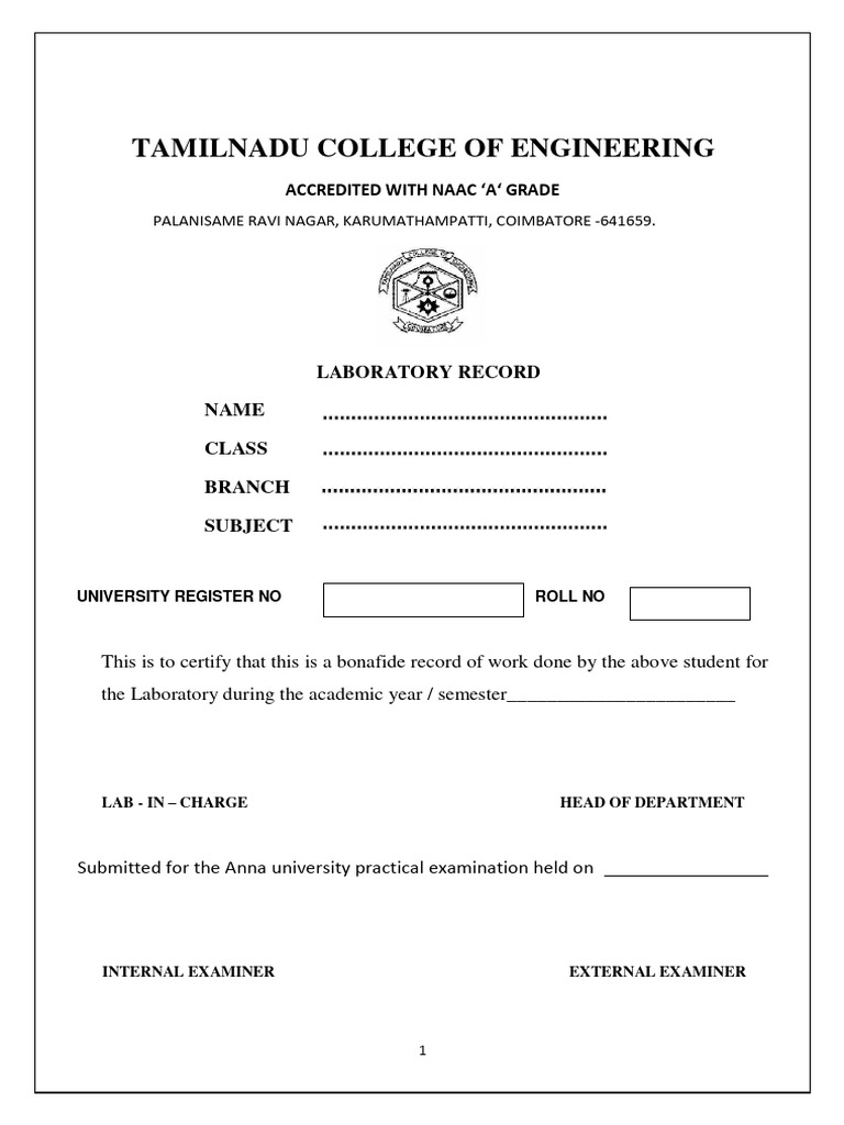 EC3451 Linear Integrated Circuits Lab Record | PDF | Operational ...