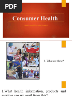 3 Components of Consumer Health | PDF | Health Care | Hospital