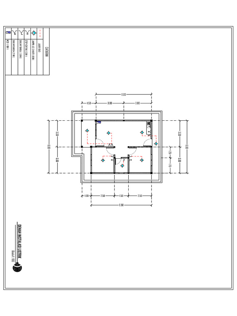 Denah Instalasi Listrik | PDF