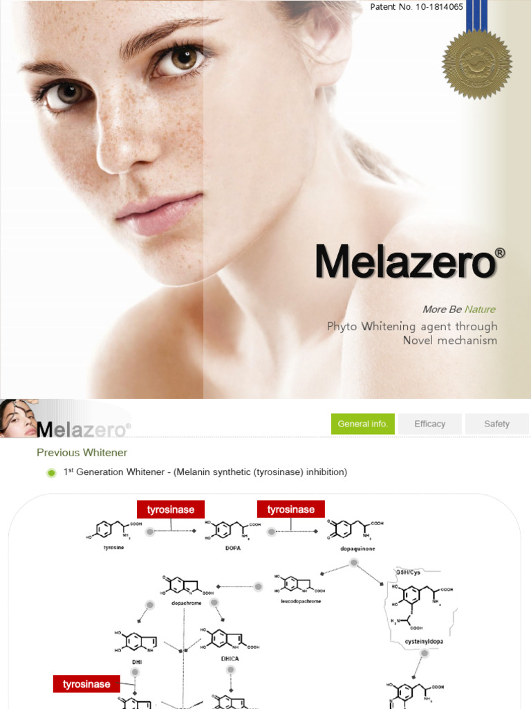 (TEN) Melazero - PPT - EN - 190305 | PDF | Biochemistry | Chemistry